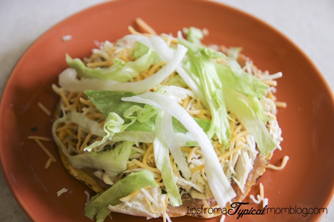 Lime Chicken Tostada’s recipe for Cinco de Mayo - Tips from a Typical Mom
