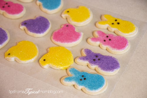 Easter Peeps Sugar Cookies with Wilton
