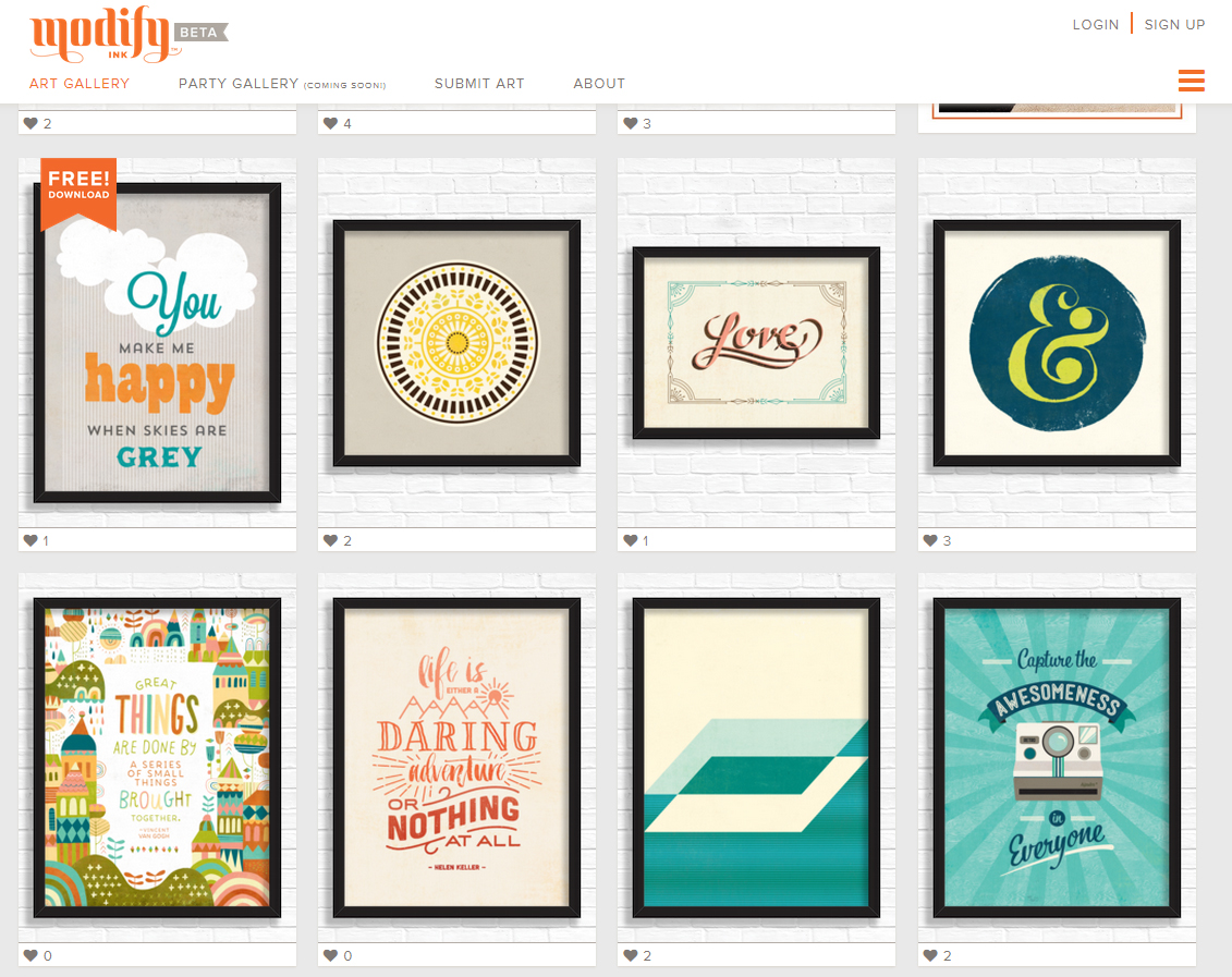 How to Create Custom Prints for your Home with Modify Ink - Tips from a ...