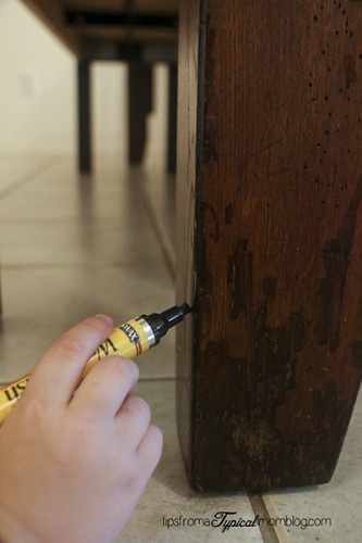Quick Fix for Water Damaged Wood Dining Room Tables - Tips from a ...
