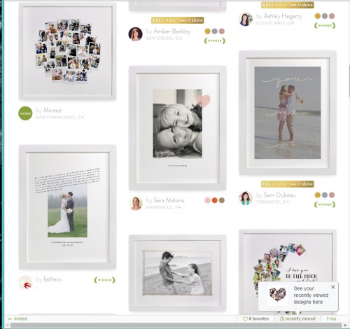 Minted.com- The Perfect Gift - Tips from a Typical Mom