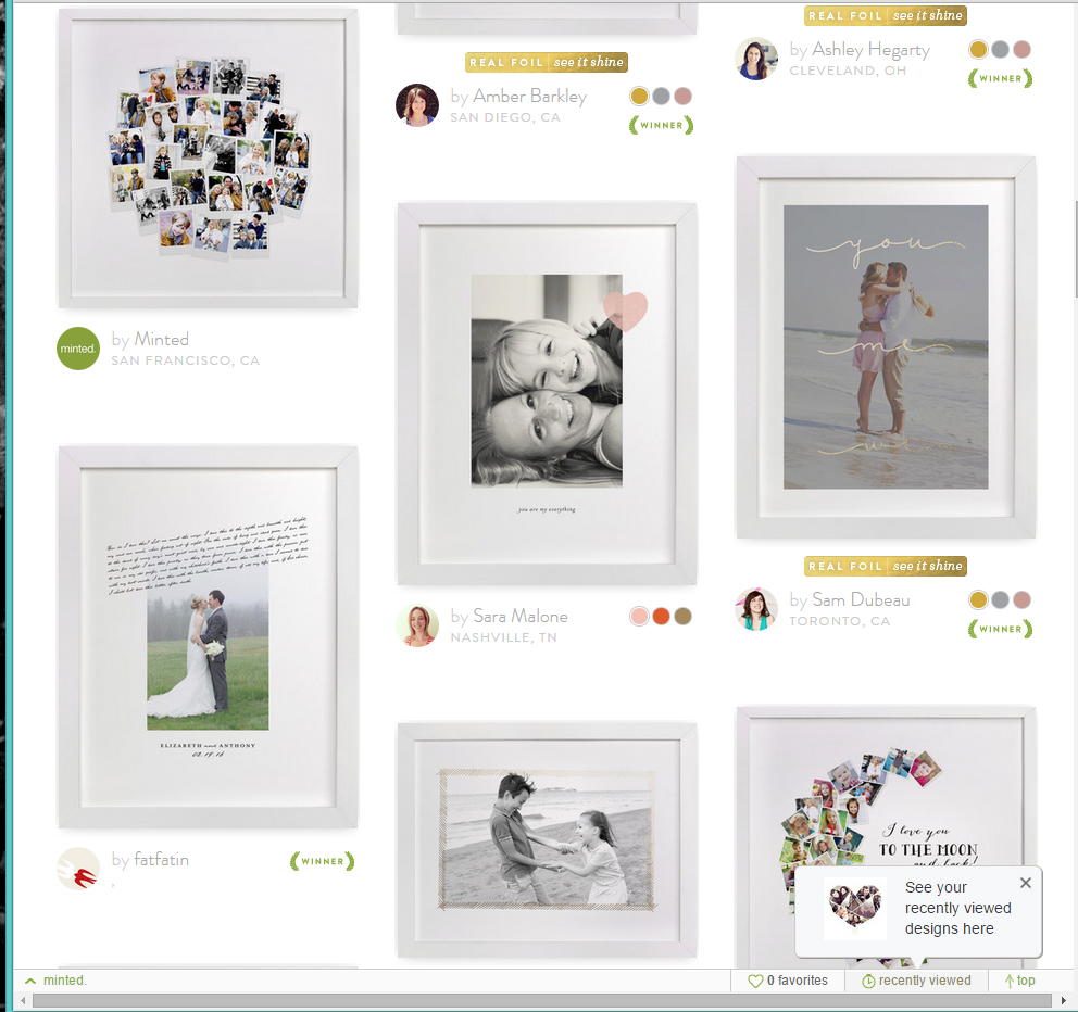 Minted.com- The Perfect Gift - Tips from a Typical Mom