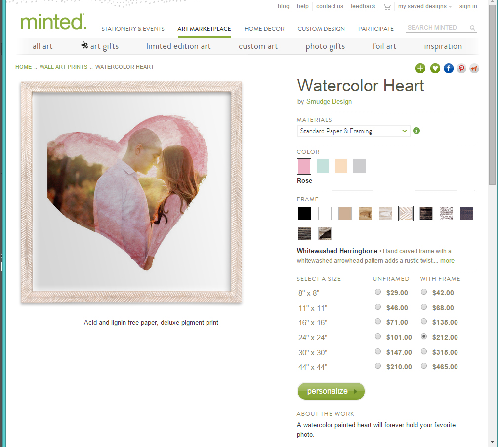 Minted.com- The Perfect Gift - Tips from a Typical Mom
