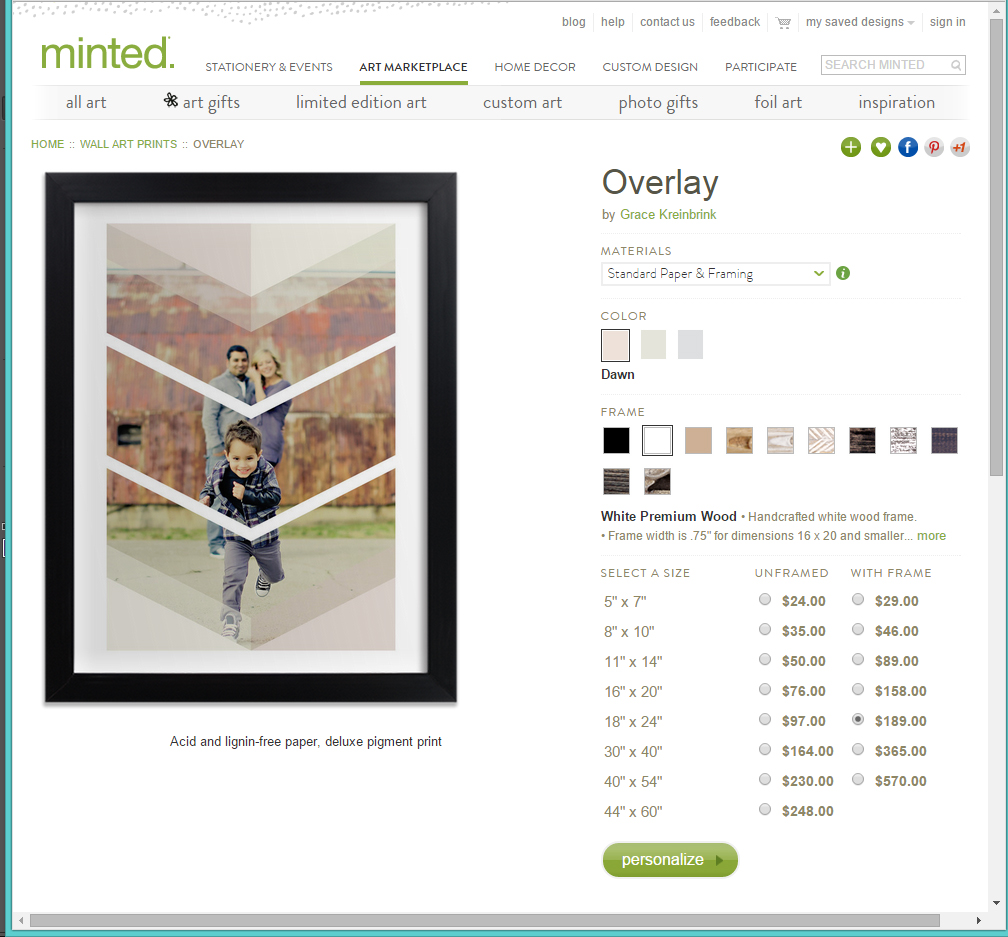 Minted.com- The Perfect Gift - Tips from a Typical Mom