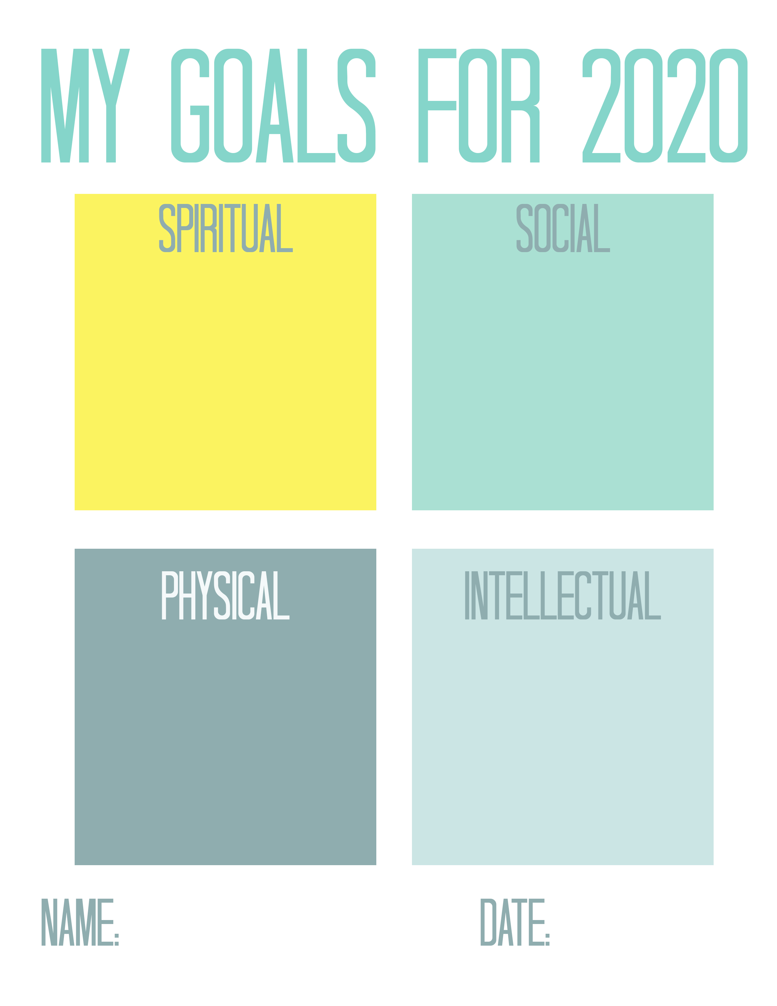 New Years Resolution & Time Capsule Worksheets and Activities for Kids ...