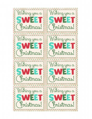 8 Quick and Easy Teacher Christmas Gift Ideas with Printable Tags ...