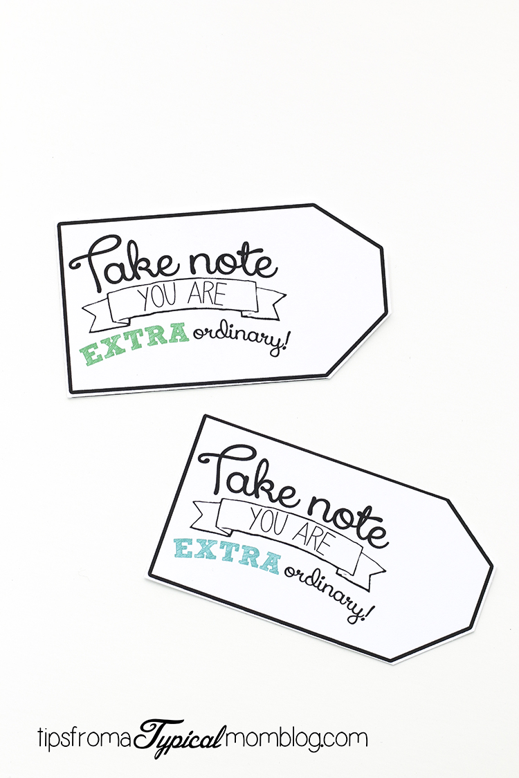 Say “Thank You” with Extra Gum- Free Printable Gift Tag - Tips from a ...