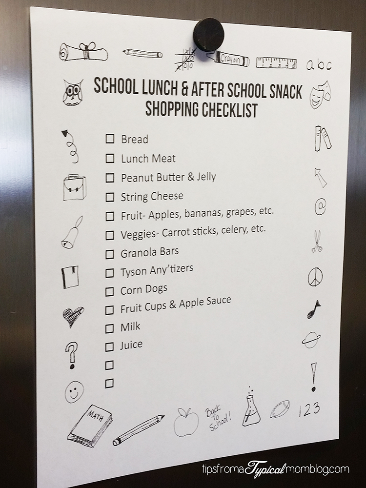 (Ad) How to Organize Your Fridge and Freezer for Back to School - Tips ...