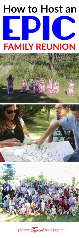How to Host a Family Reunion with Lots of Kids - Tips from a Typical Mom