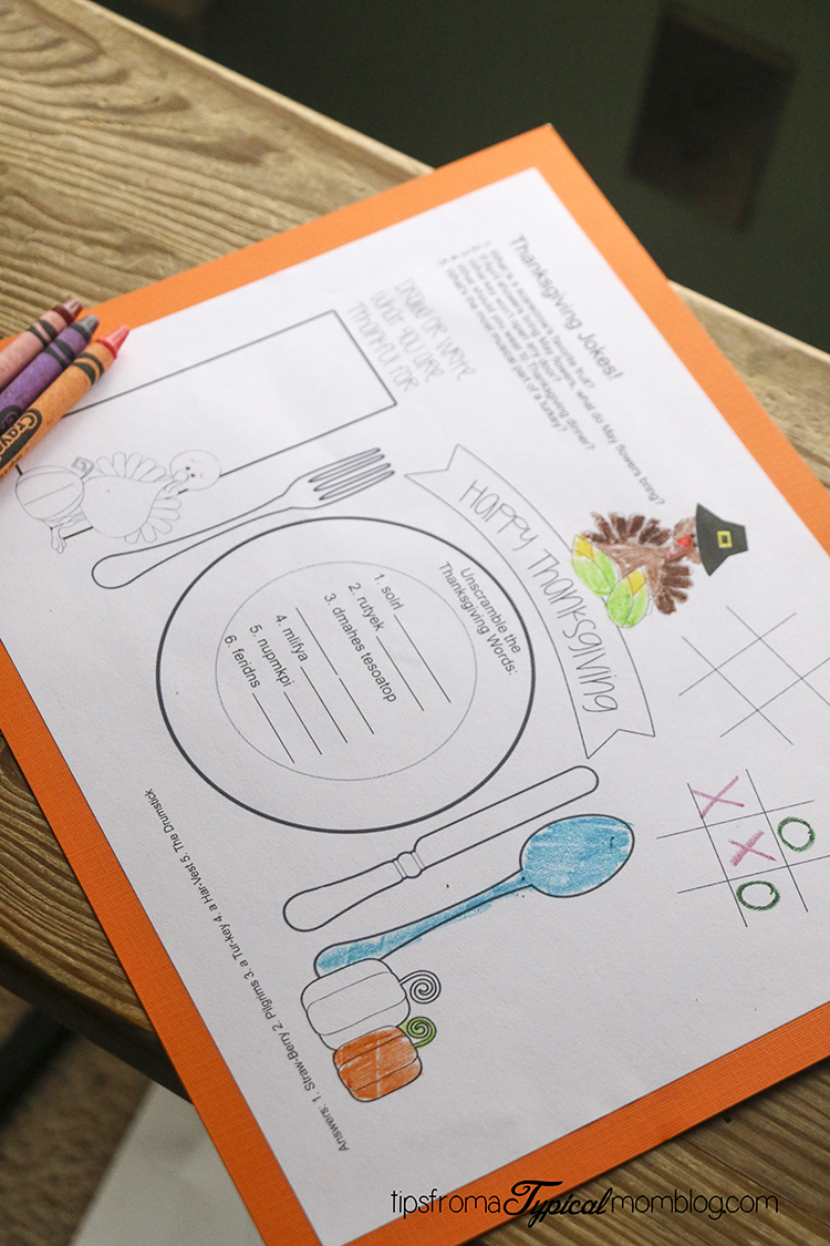 5 Games and Activities to Keep the Kids Busy on Thanksgiving - Tips ...