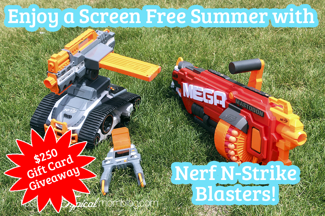 Enjoy a Screen Free Summer with the New Nerf N-Strike Blasters + $250 ...