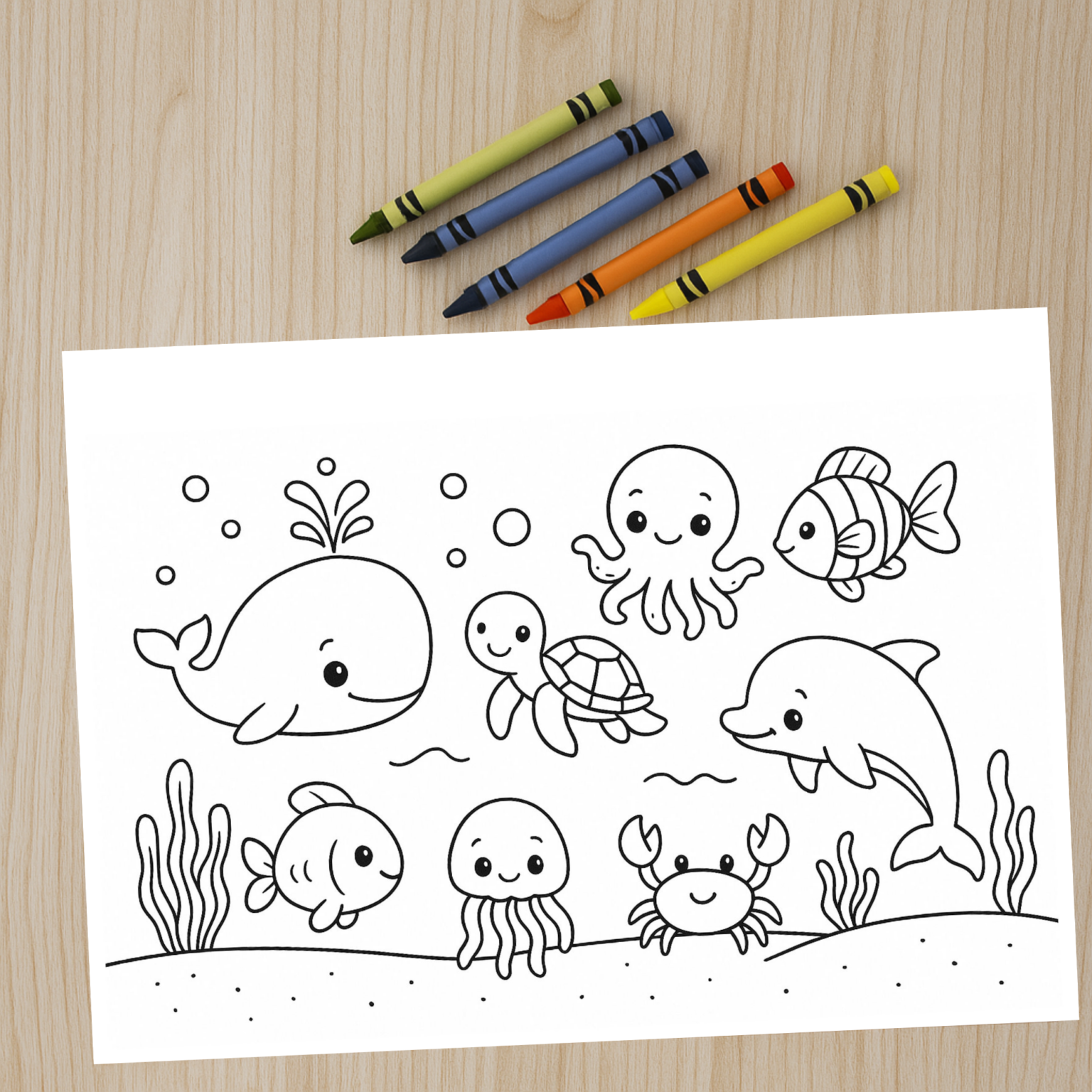 Easy and Fun Ocean Animal Activities to Teach Your Kids at Home - Tips ...