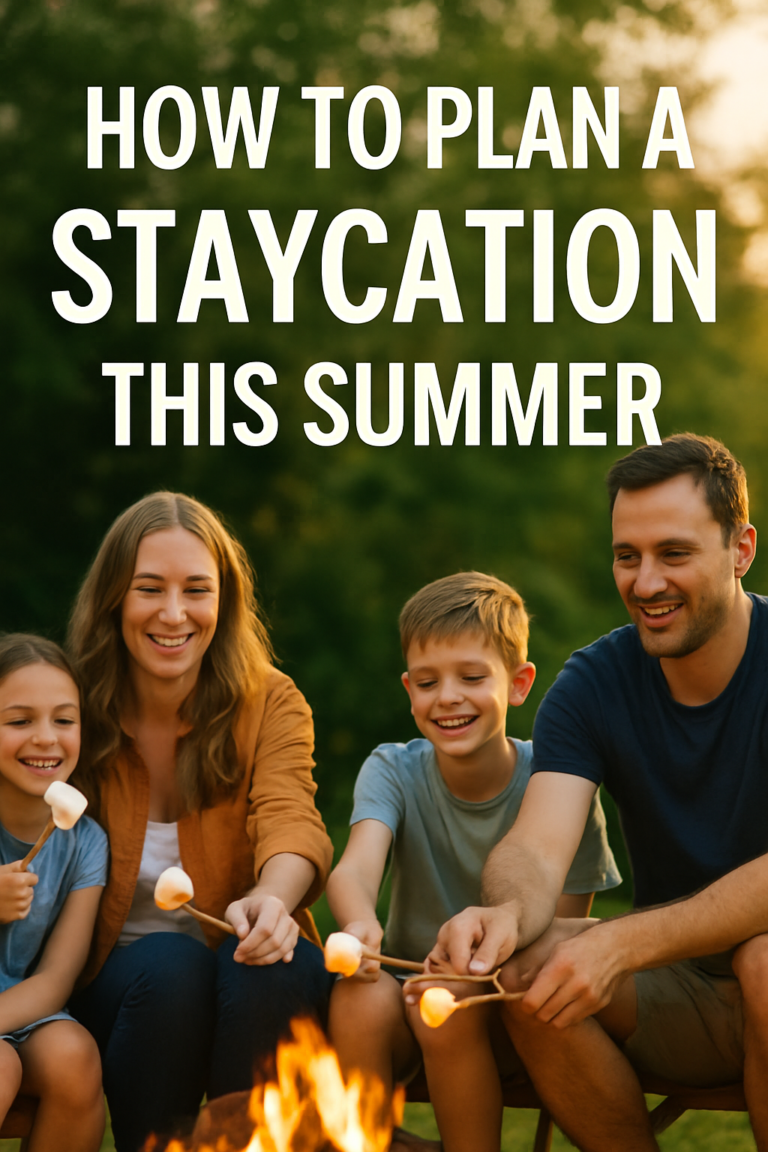 The Perfect Staycation This Summer: Easy Ideas for Family Fun at Home ...