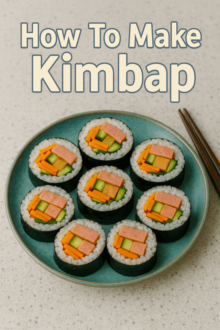 How to Make Kimbap: The Korean KPop Demon Hunter Snack Taking Over the ...