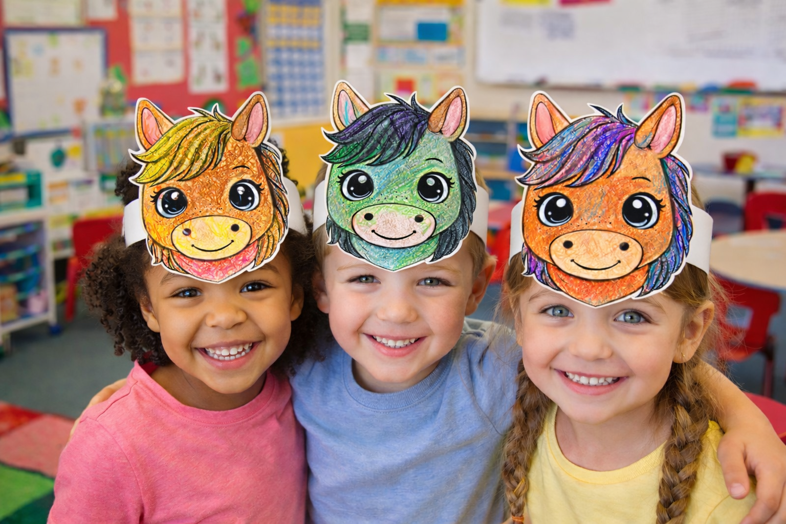 Year of the Horse Headband Craft for Kids | 2026 Chinese New Year ...